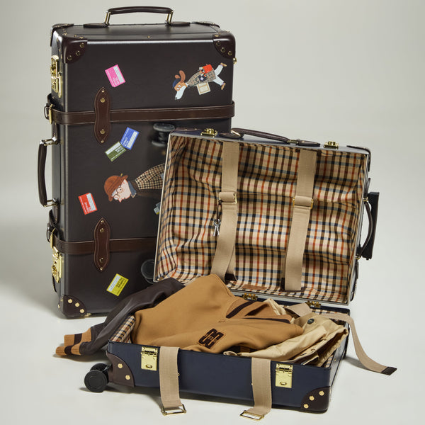 DAKS x GLOBE TROTTER x MR SLOWBOY COLLABORATION MEDIUM CHECK-IN - 2 WH