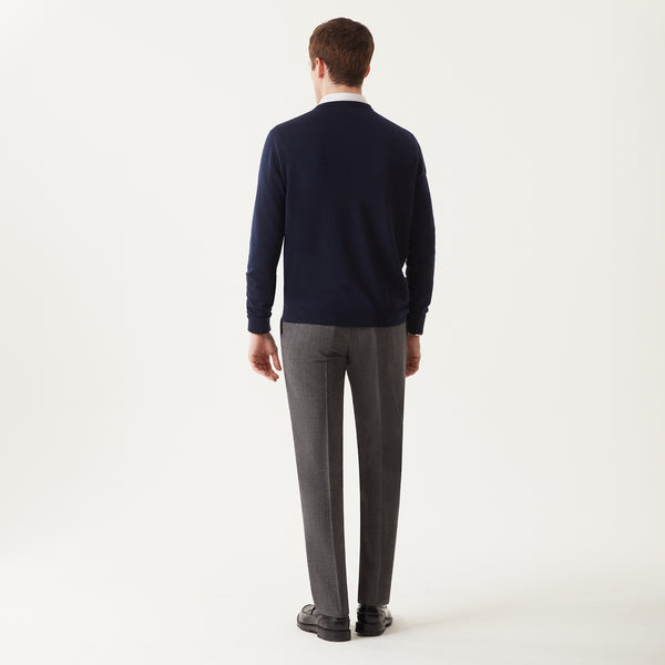 CREW NECK - NAVY – DAKS