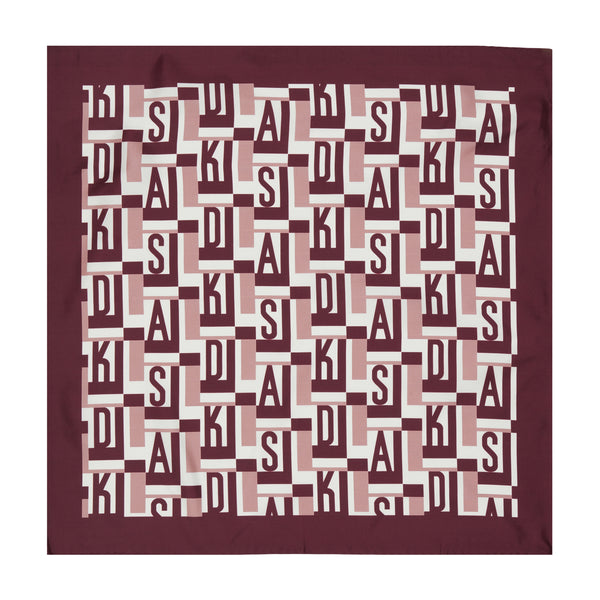 GEO MONOGRAM FOULARD – DAKS
