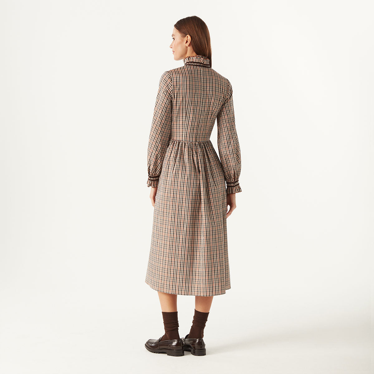 FRANCES DRESS - HOUSECHECK – DAKS
