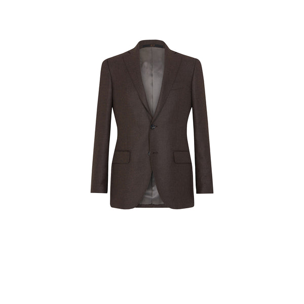JAMES JACKET - DARK BROWN – DAKS