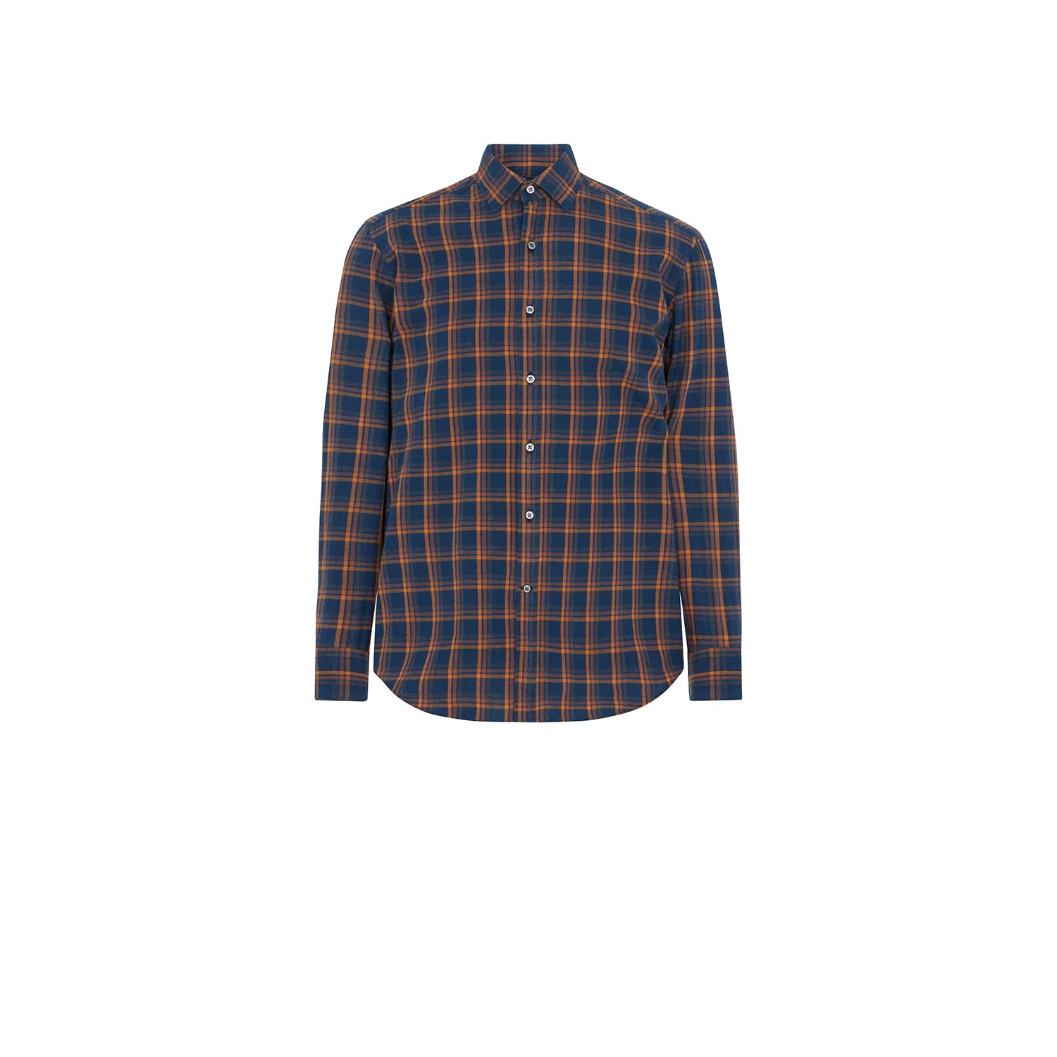 NAVY & MUSTARD CHECK – DAKS