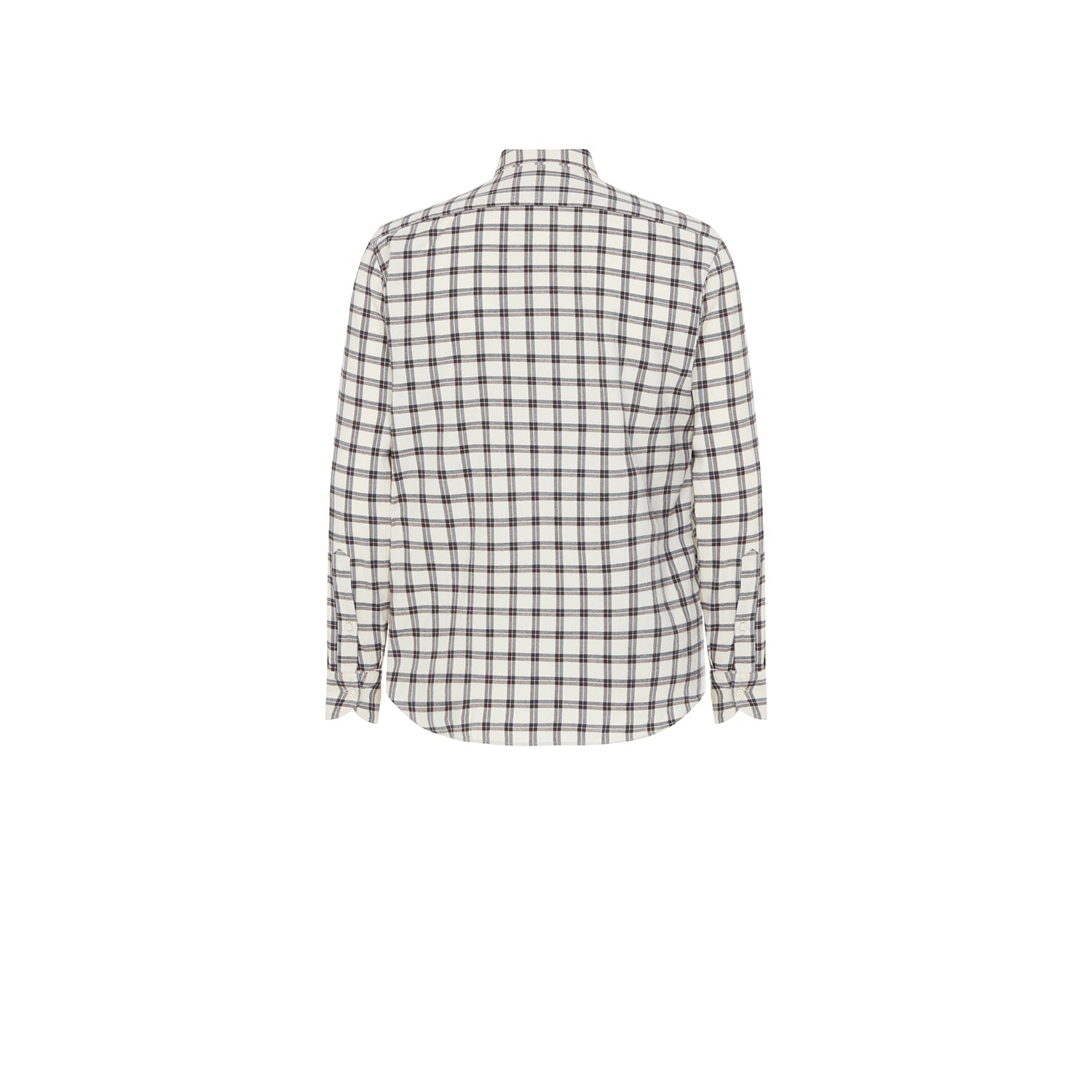 CREAM CHECKED SHIRT – DAKS