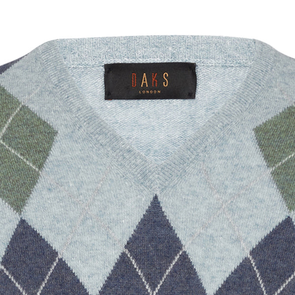 ARGYLE KNIT SWEATER – DAKS